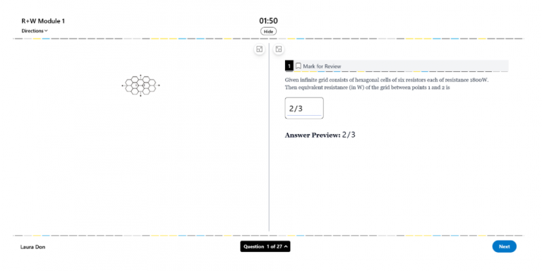SAT Software for Coaching & Online Tests